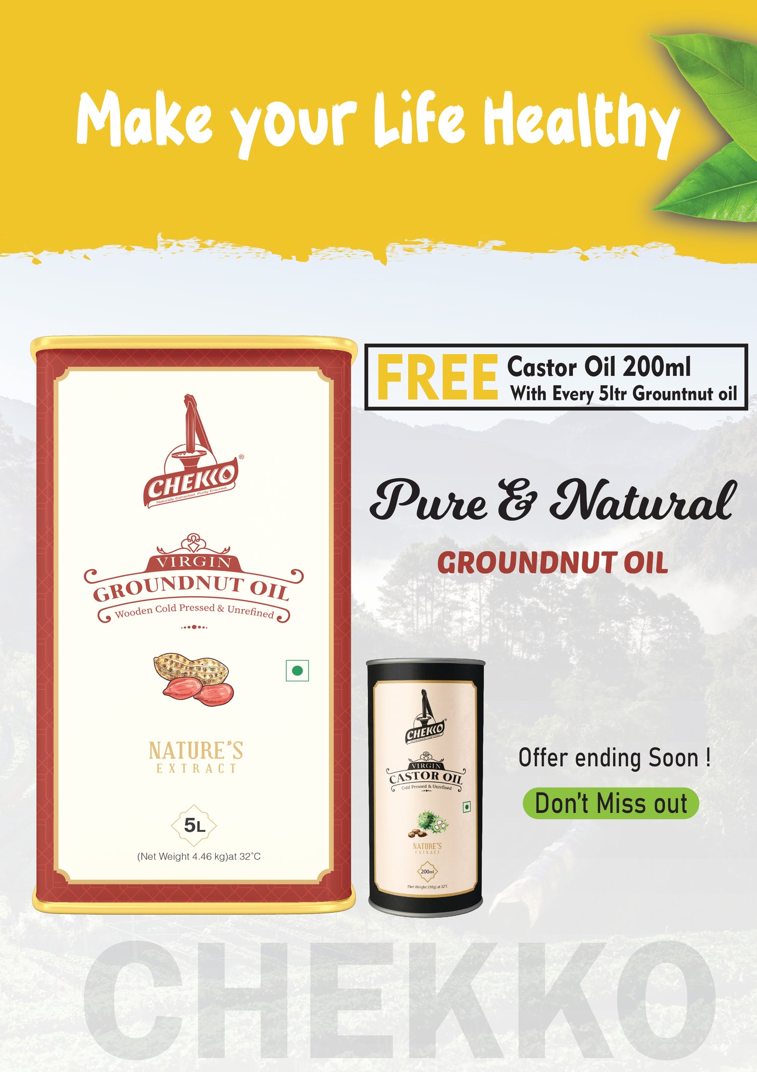 Chekko Cold Pressed Unrefined Oils – Chekko Oils Store