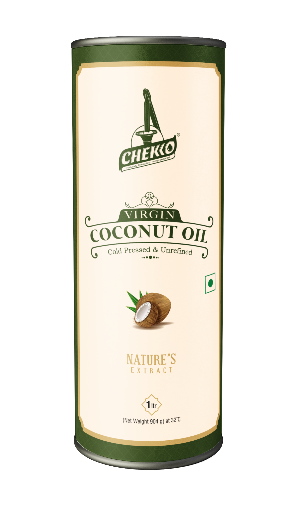 Wooden Cold Pressed Virgin Coconut Oil – Chekko Oils Store
