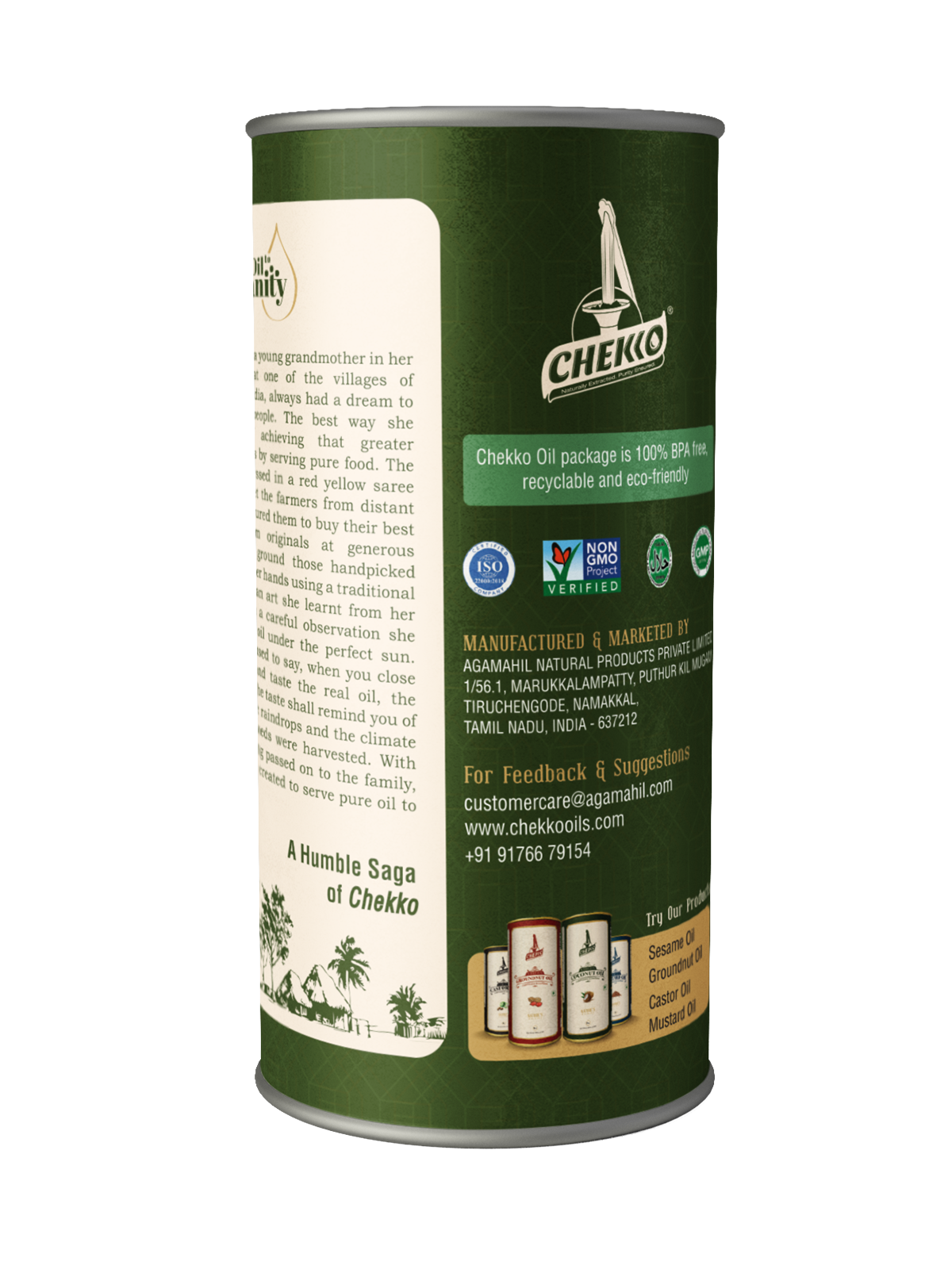 Wooden Cold Pressed Virgin Coconut Oil – Chekko Oils Store